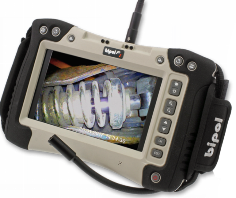 Máy nội soi công nghiệp bipol P1 IP67, khảng năng chống rơi đến 2 mét